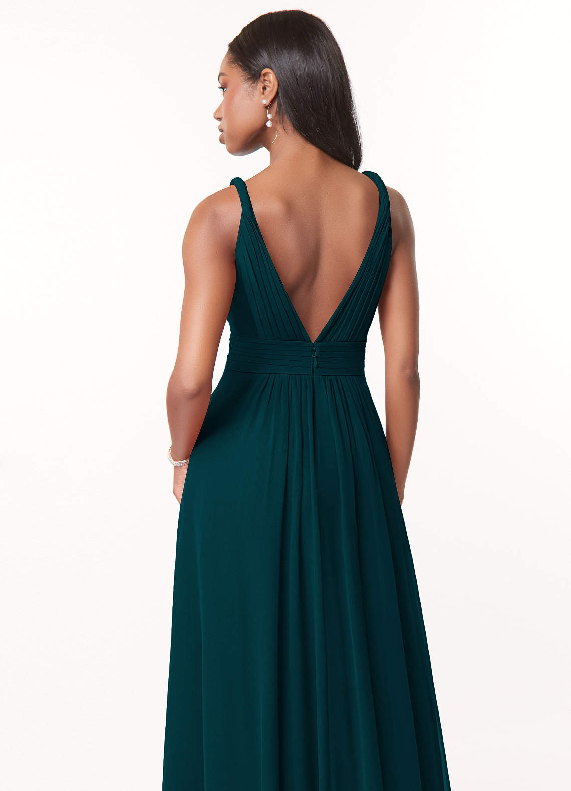 Azazie Maren Pine Bridesmaid Dresses | Azazie