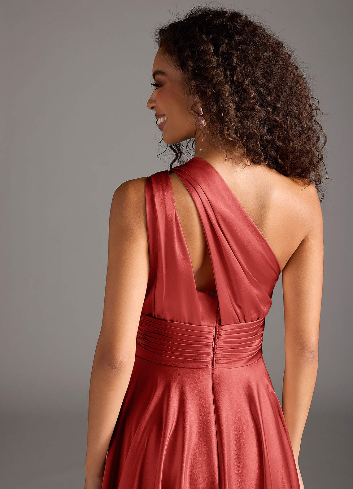 Azazie Charlize Rust Bridesmaid Dresses | Azazie UK