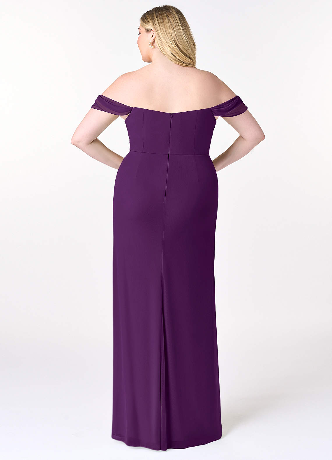 Azazie Tessa Grape Bridesmaid Dresses | Azazie
