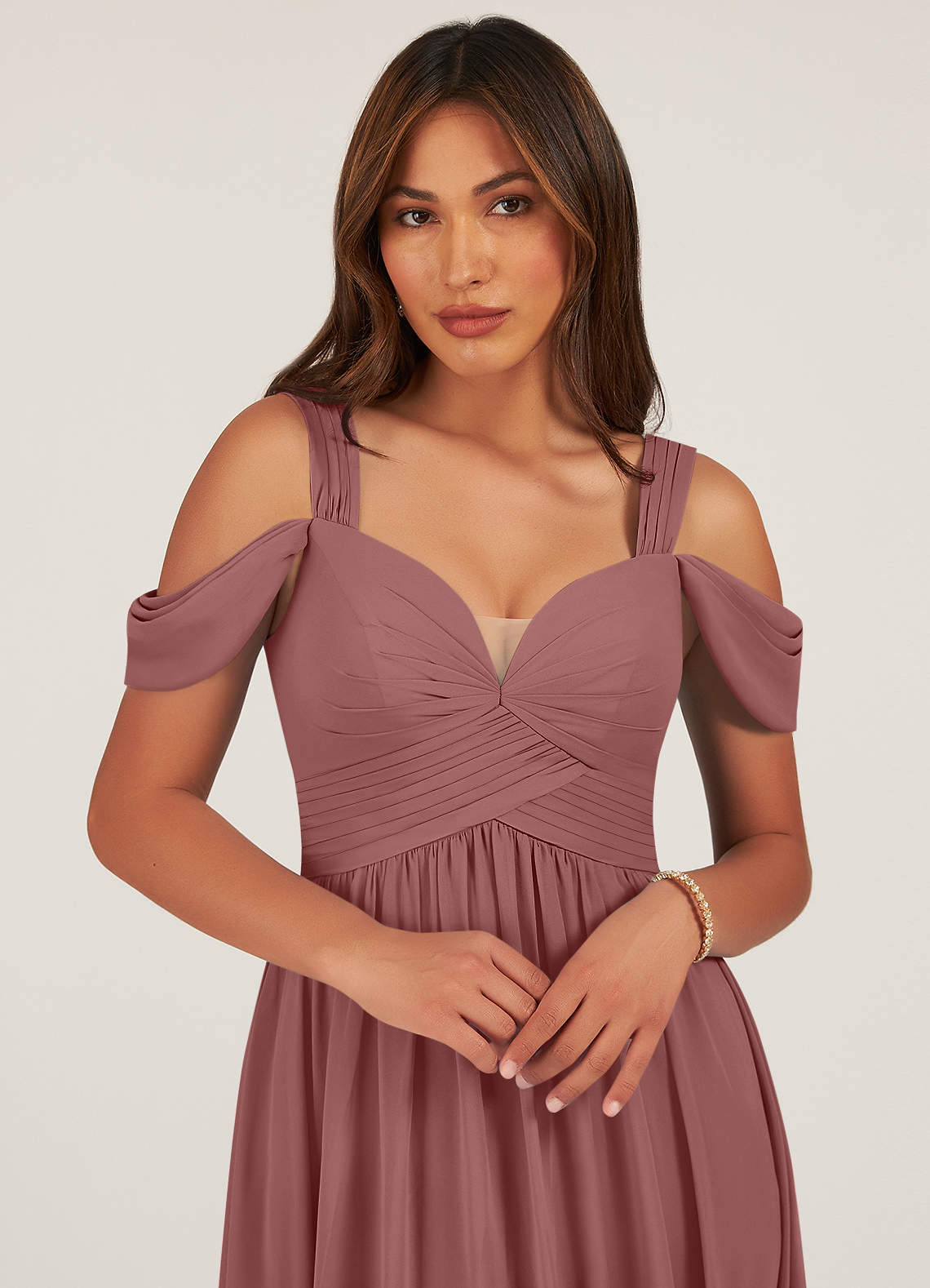 Desert Rose Azazie Lianne Bridesmaid Dresses | Azazie
