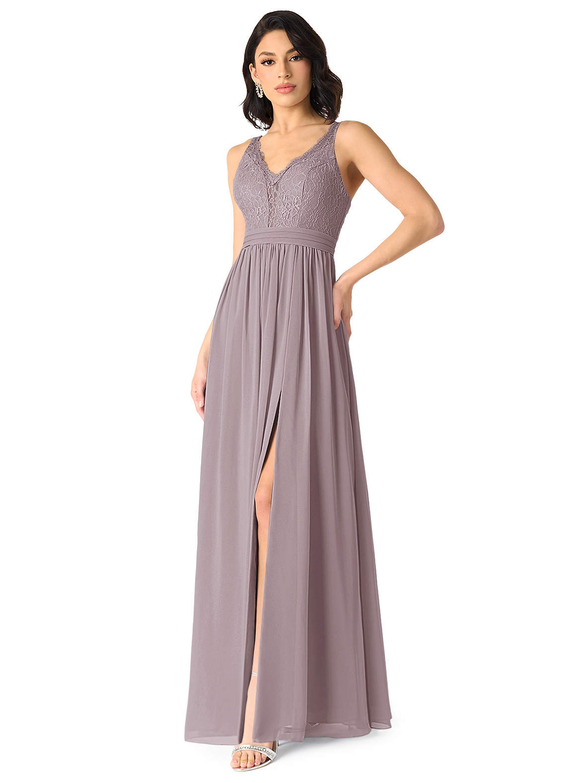 Azazie Orion Dusk Bridesmaid Dresses | Azazie