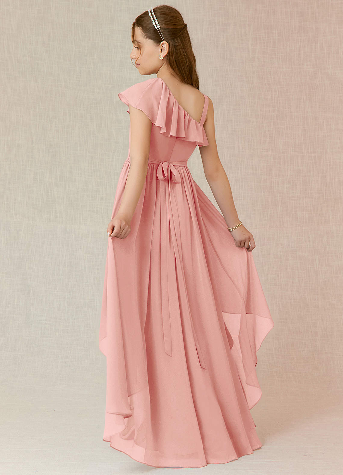 Azazie Mango Junior Bridesmaid Dress in Rosette | Azazie