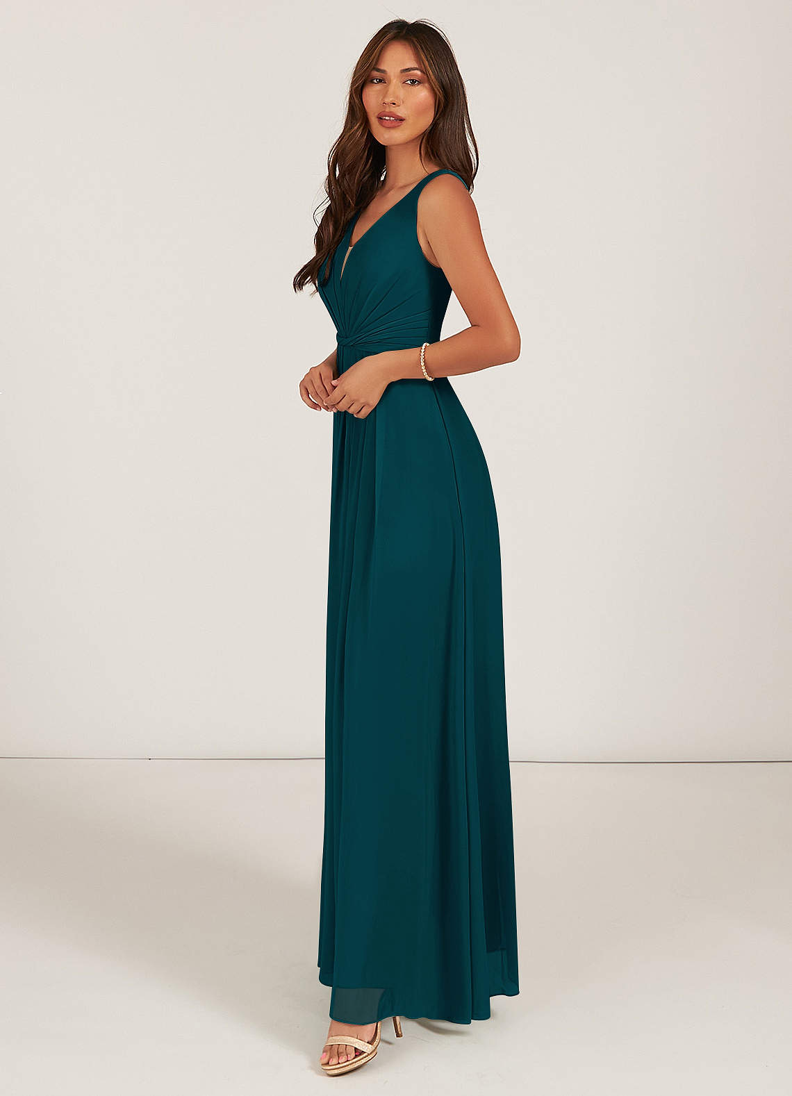 Pine Azazie Gina Bridesmaid Dresses | Azazie