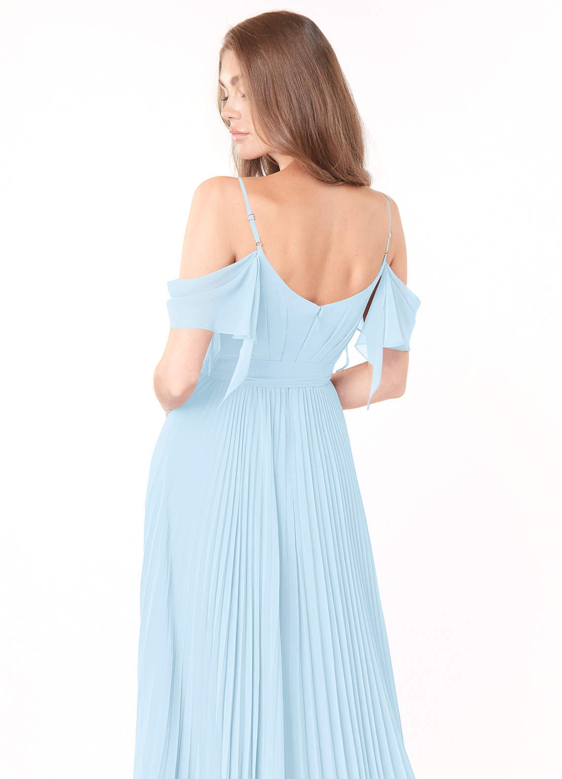 Sky Blue Azazie Lyney Bridesmaid Dresses | Azazie