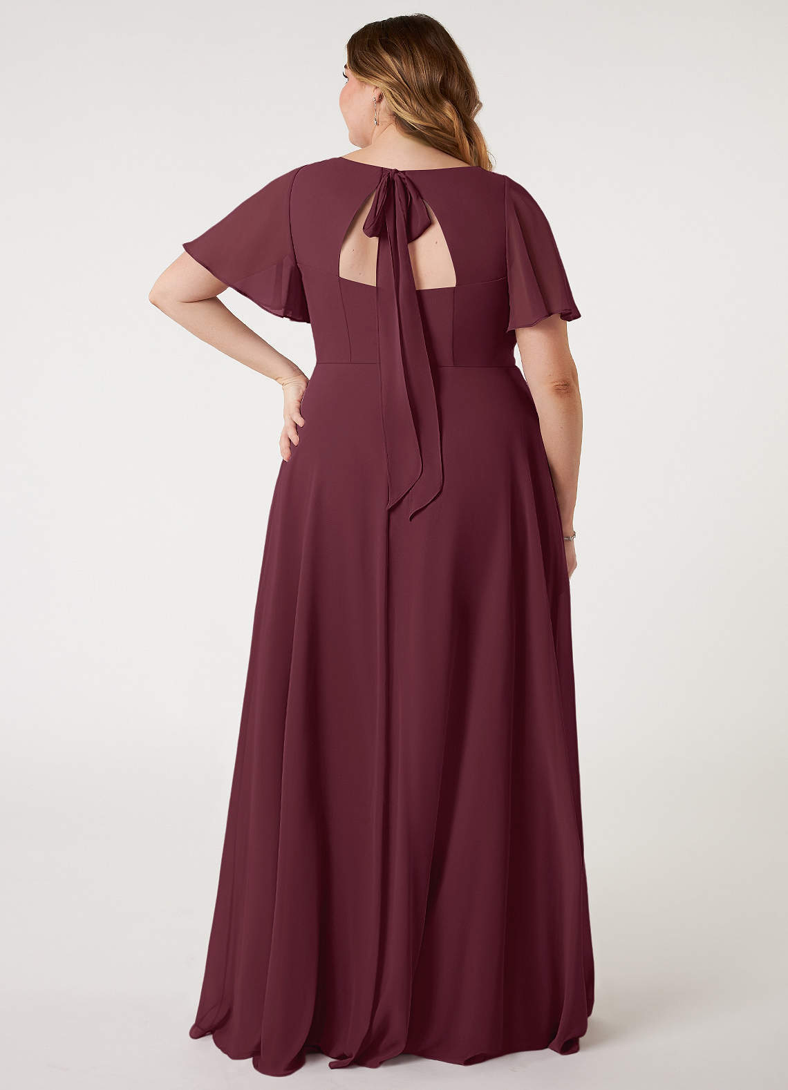 Cabernet Azazie Kimber Bridesmaid Dresses | Azazie