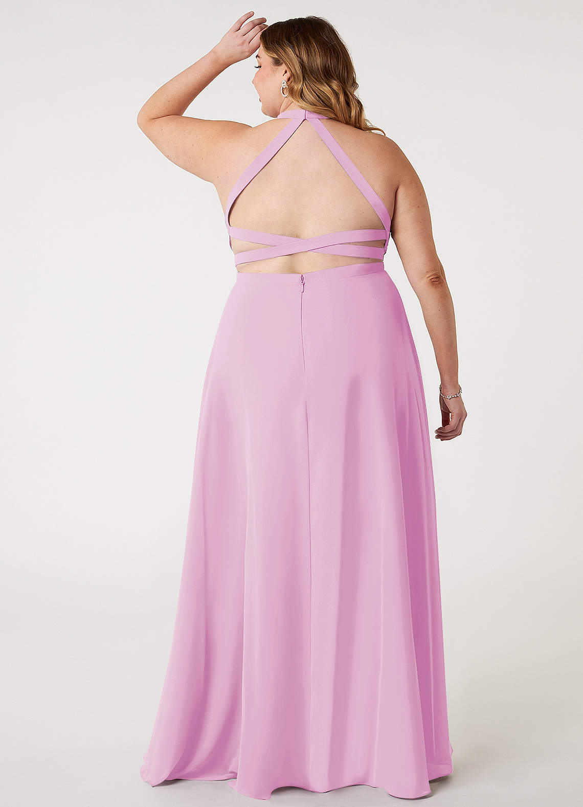 Candy Pink Azazie Clarice Bridesmaid Dresses | Azazie
