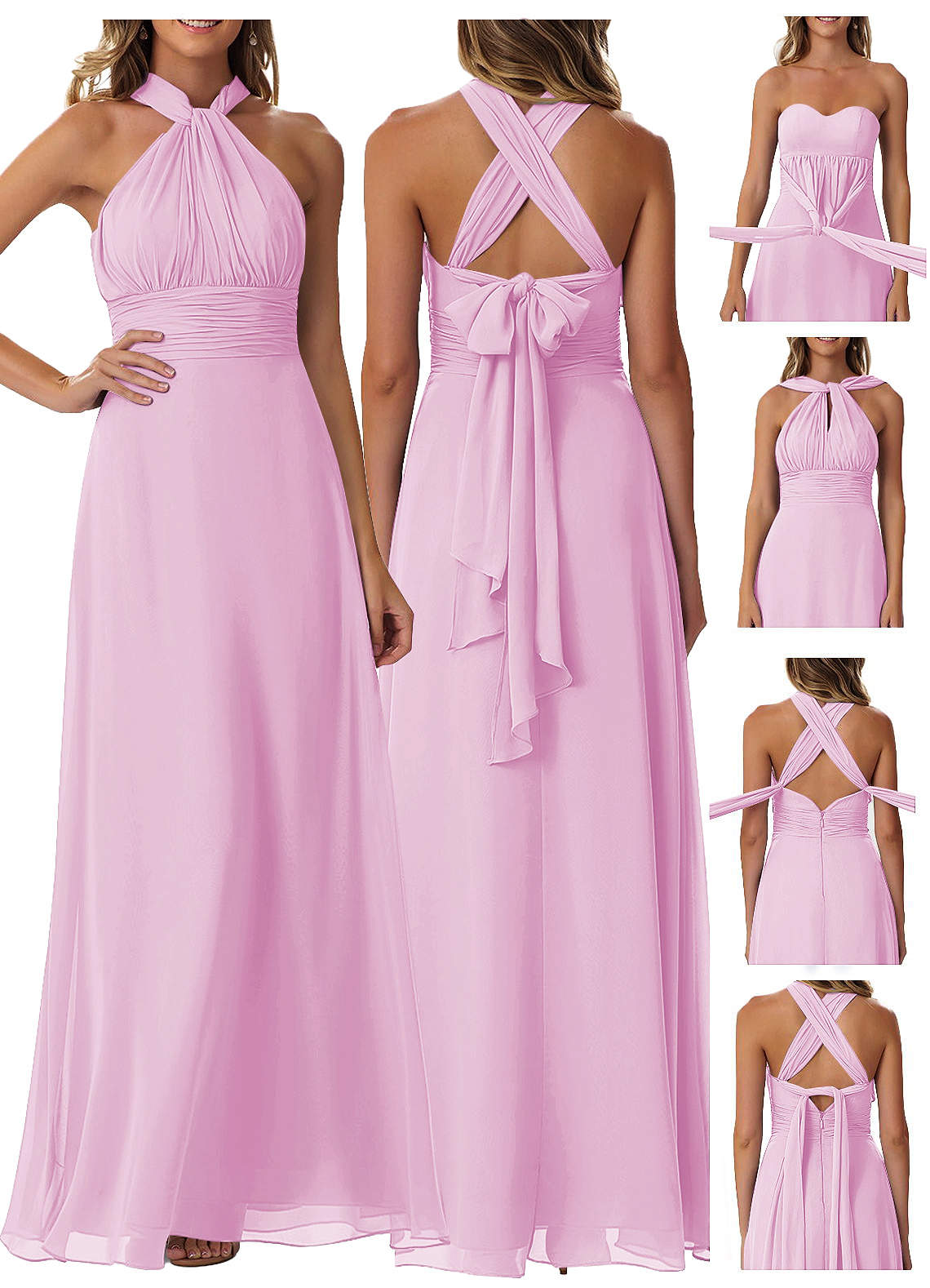 Candy Pink Azazie Fifi Bridesmaid Dresses | Azazie