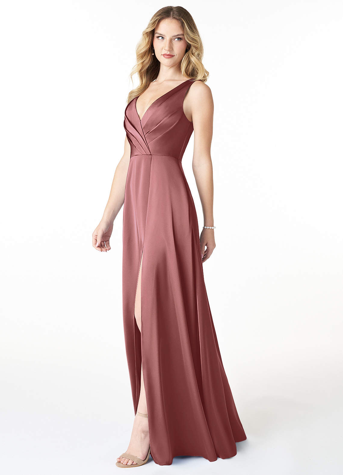 Amethyst Azazie Nelly Bridesmaid Dresses | Azazie