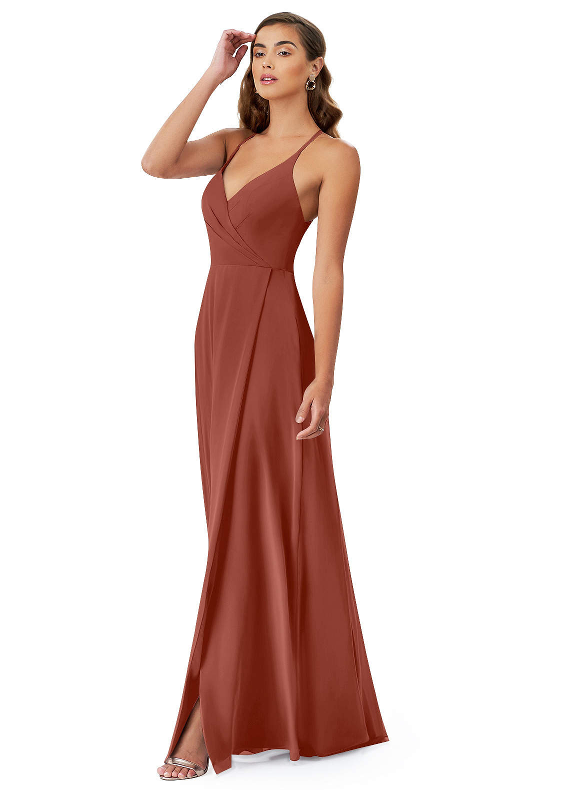 Auburn Azazie Davis Bridesmaid Dresses | Azazie