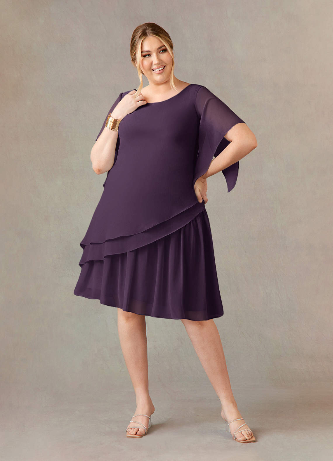 Plum Azazie Louisa Mother Of The Bride Dress Mother Of The Bride