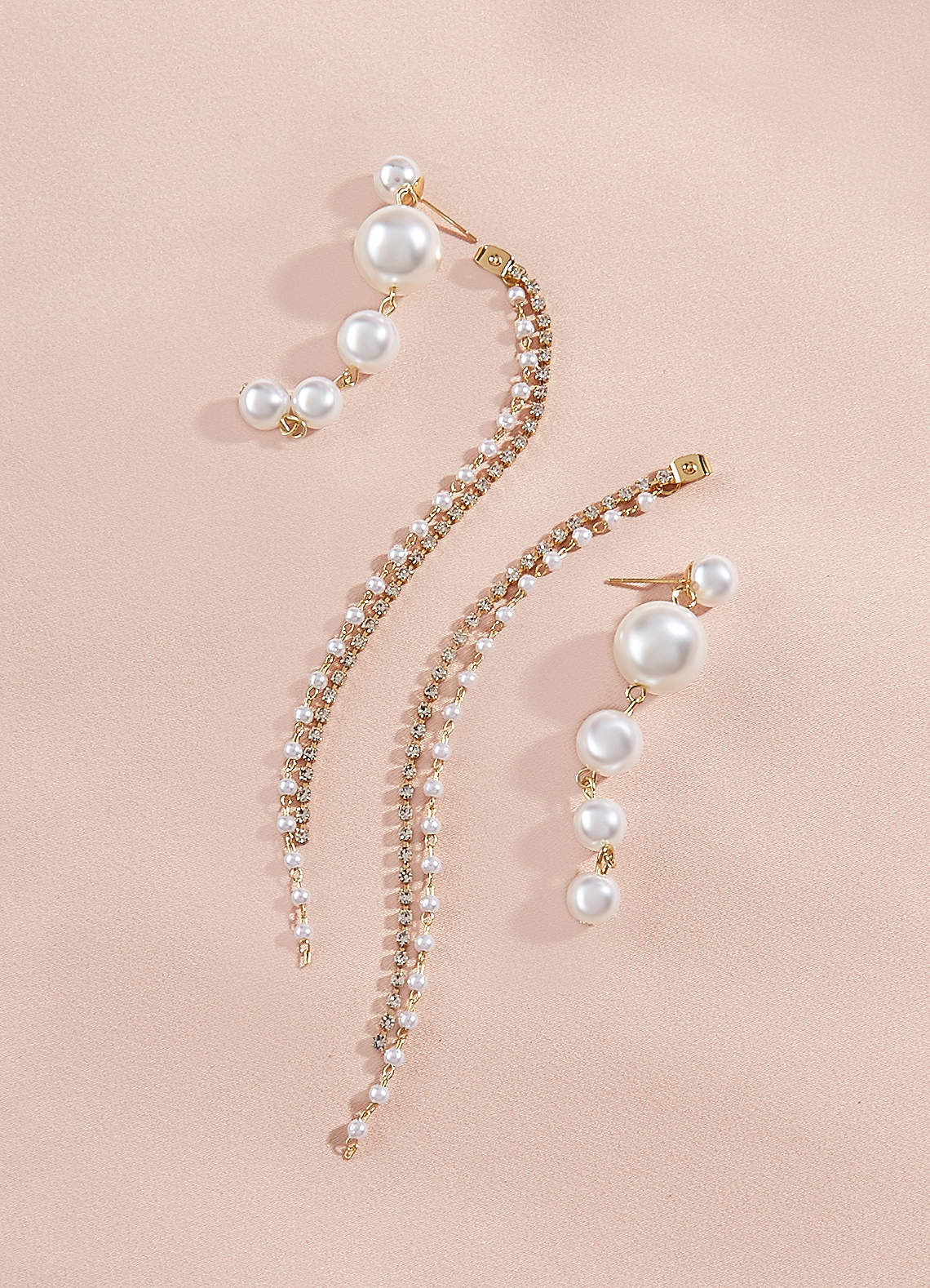 Long Pearl Drop Earrings | Azazie