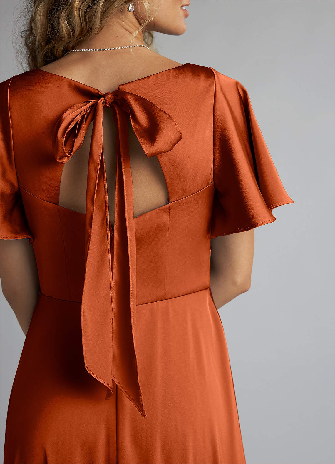 Azazie Kimber Paprika Bridesmaid Dresses | Azazie UK