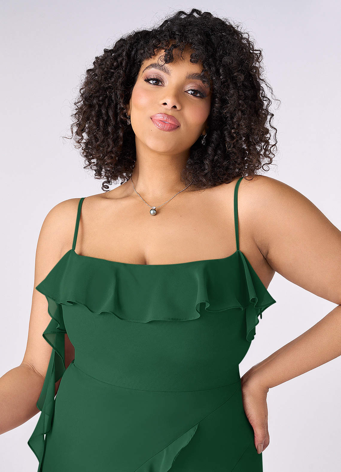 Barbie™ AZAZIE 1001 Dark Green Bridesmaid Dresses | Azazie