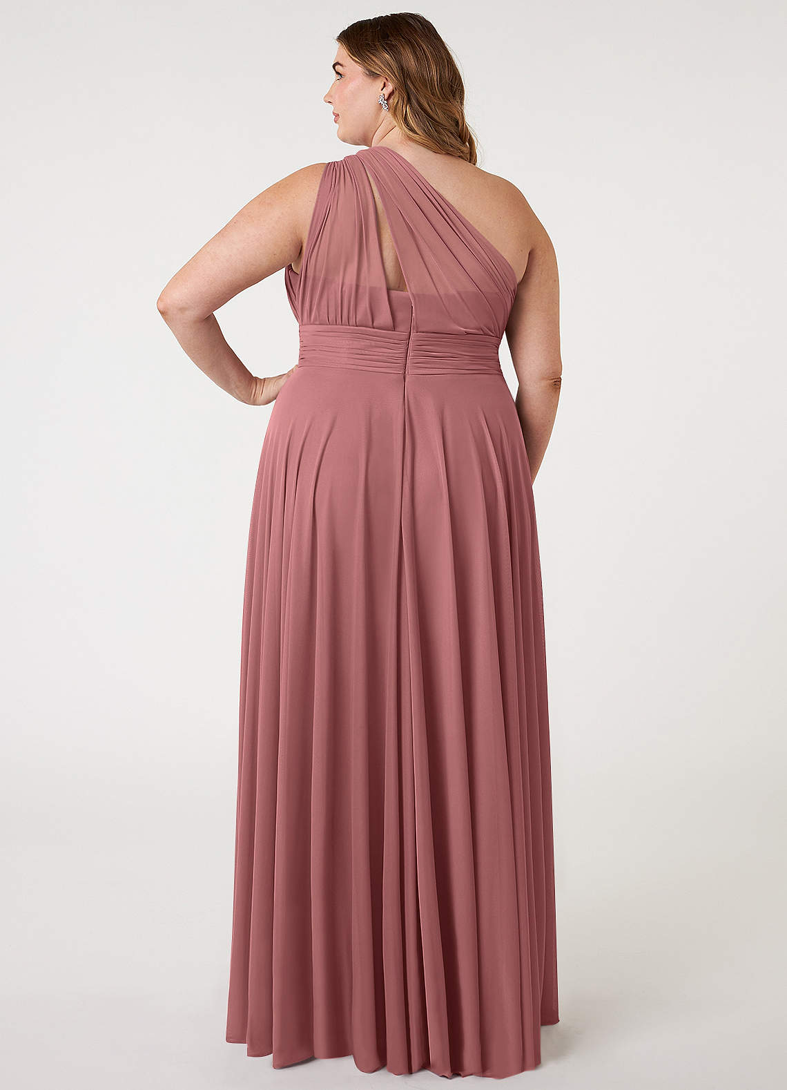 Azazie Charlize Desert Rose Bridesmaid Dresses | Azazie