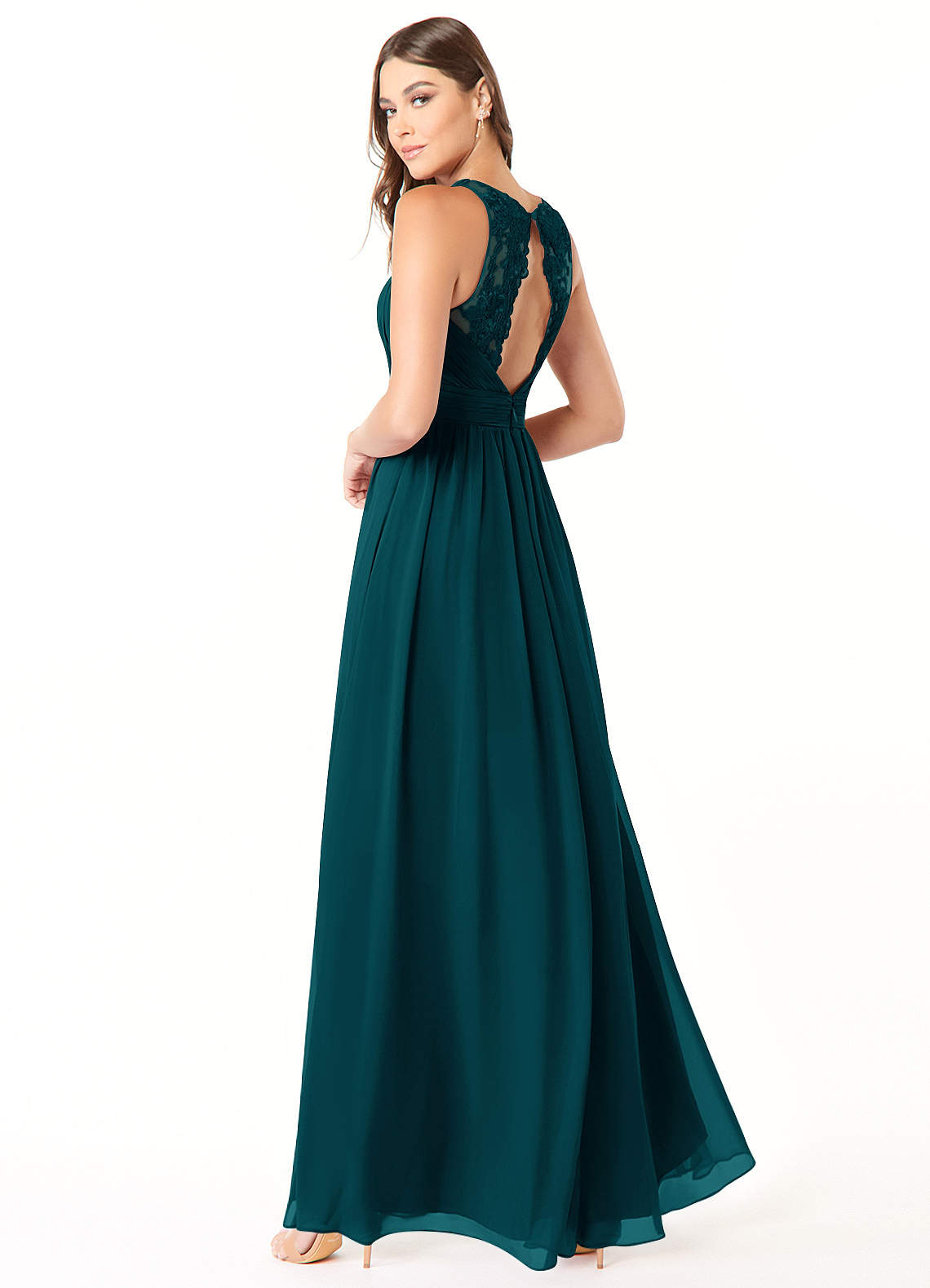 Pine Azazie Luz Bridesmaid Dresses | Azazie