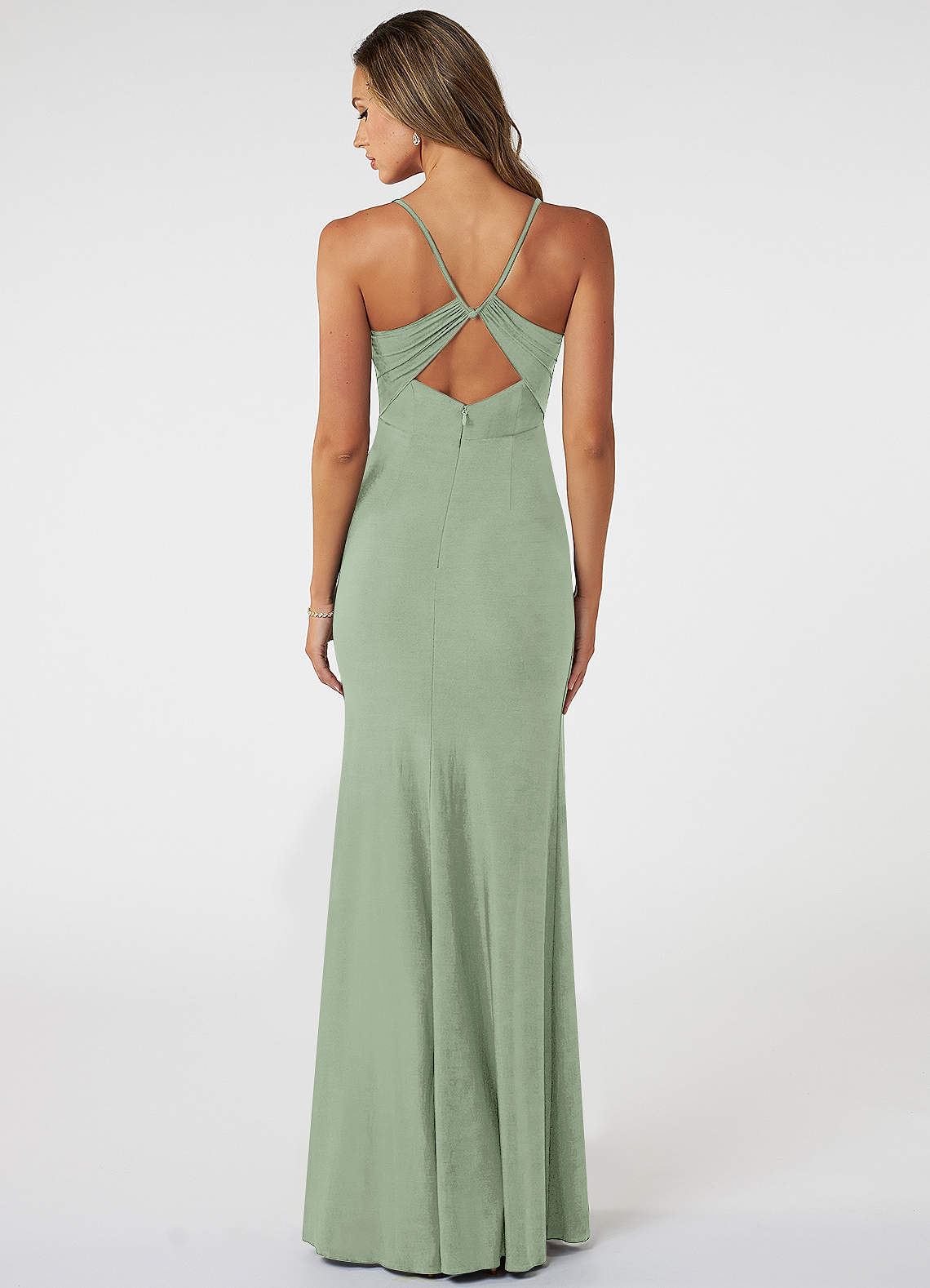 Agave Azazie Nicki Bridesmaid Dresses | Azazie