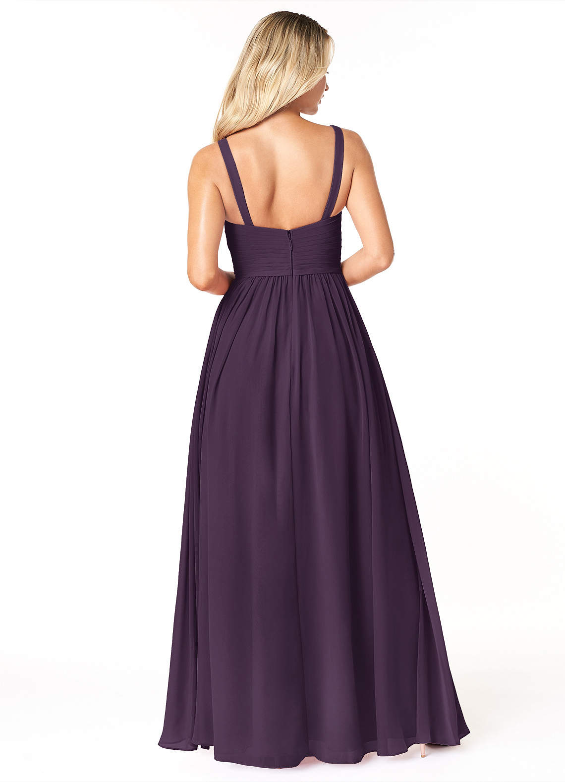 Plum Azazie Chanel Bridesmaid Dresses | Azazie