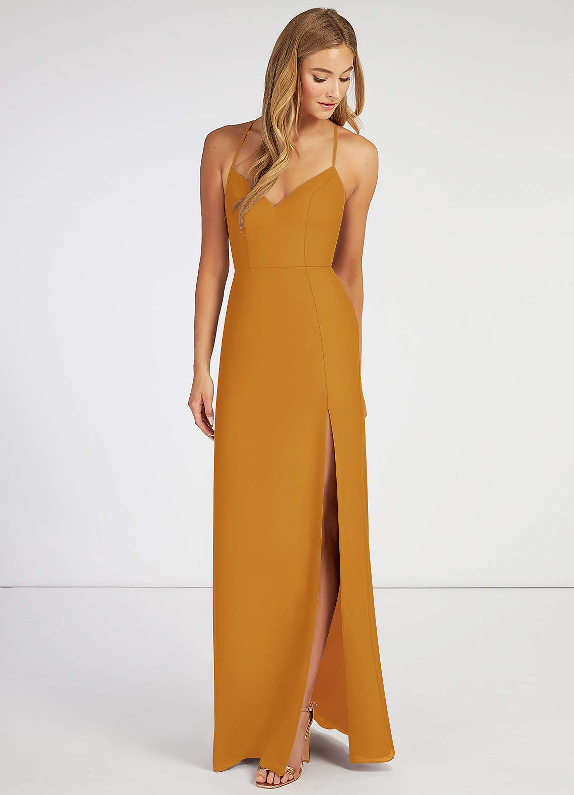 Butterscotch Azazie Manila Bridesmaid Dresses | Azazie