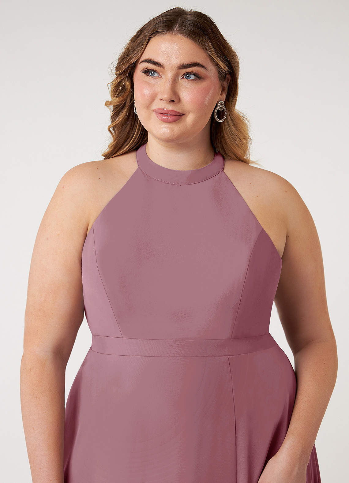 Azazie Clarice Vintage Mauve Bridesmaid Dresses Azazie
