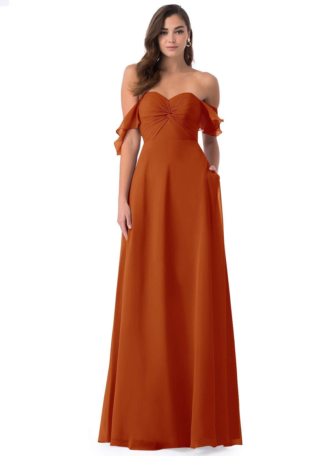 Paprika Azazie Juna Bridesmaid Dresses | Azazie
