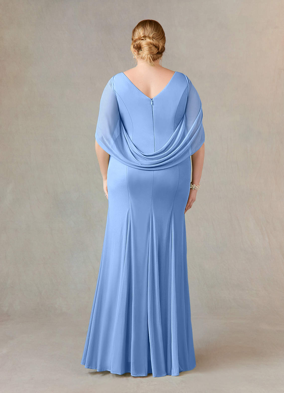 Steel Blue Azazie Belladonna Mother of the Bride Dress Mother of the ...