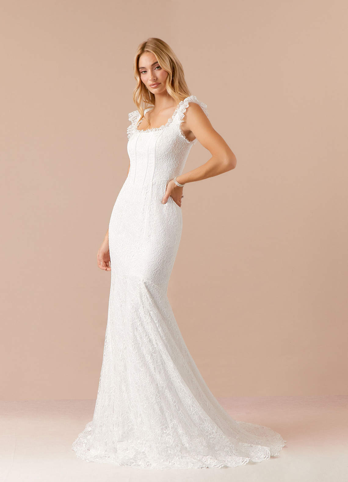 Diamond White Ricci Wedding Dress Try-on Dress Sample Dress Wedding ...