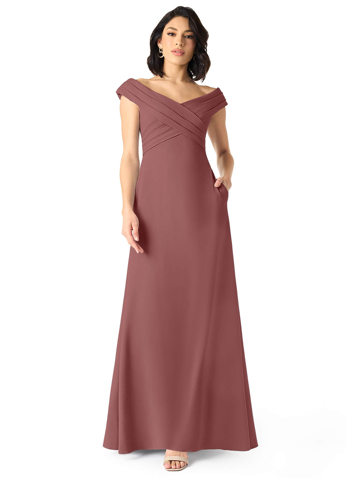 Azazie Evita Dusk Bridesmaid Dresses | Azazie