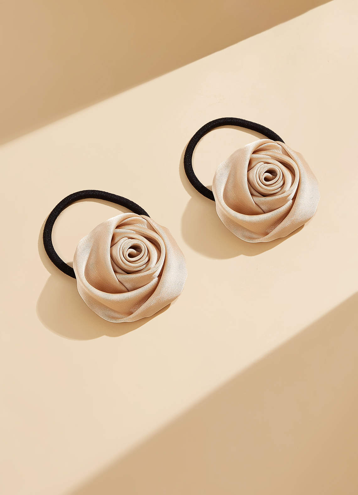 3D Rose Scrunchie Set Headpieces | Azazie