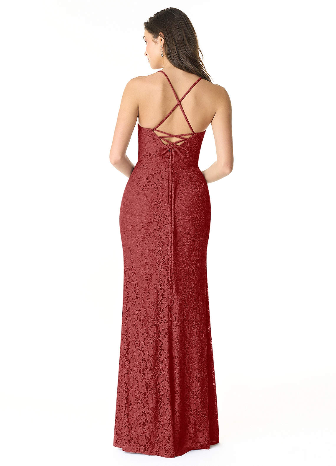 Azazie Jill Rust Bridesmaid Dresses | Azazie