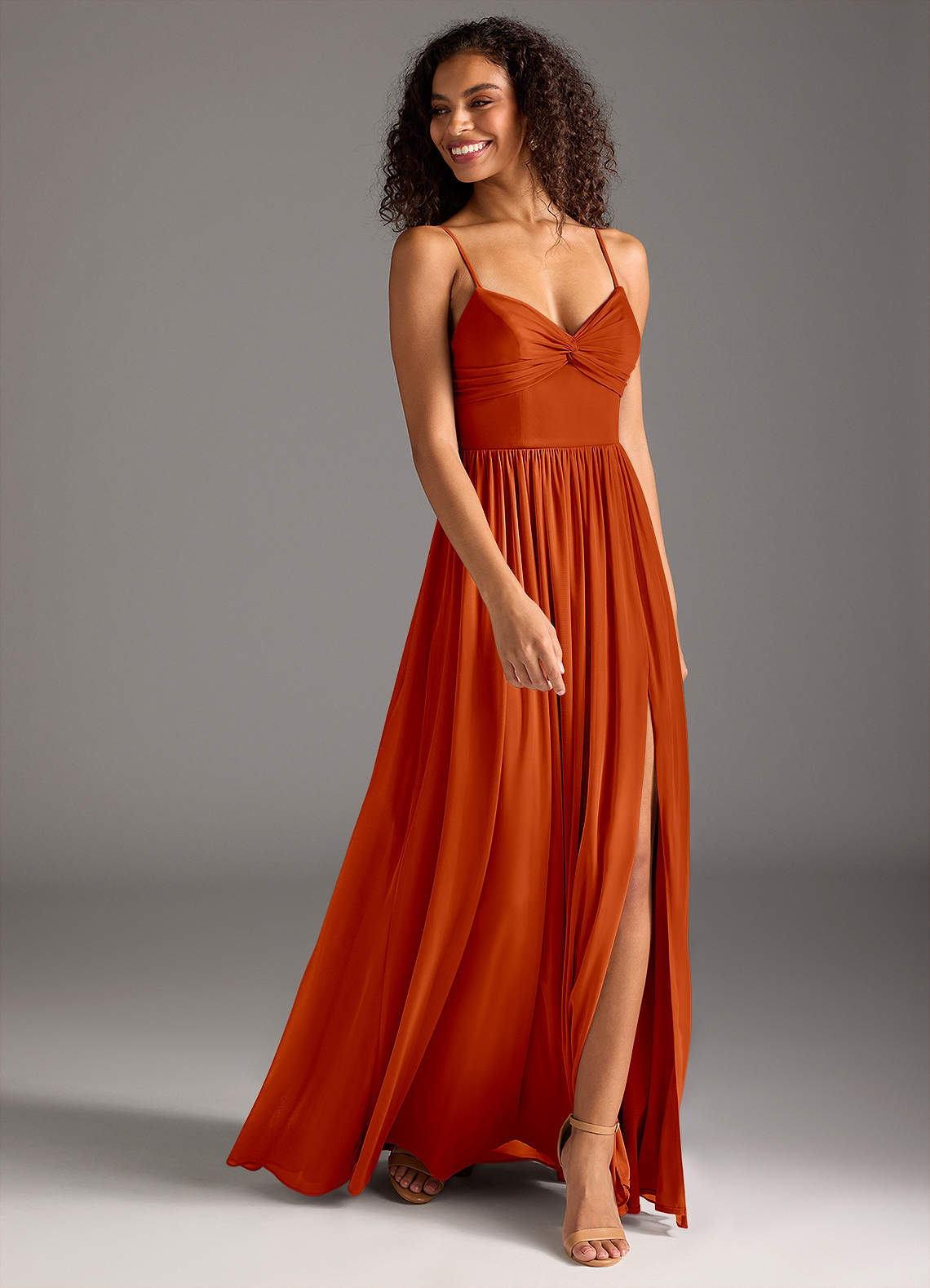 Azazie Zeya Paprika Bridesmaid Dresses | Azazie