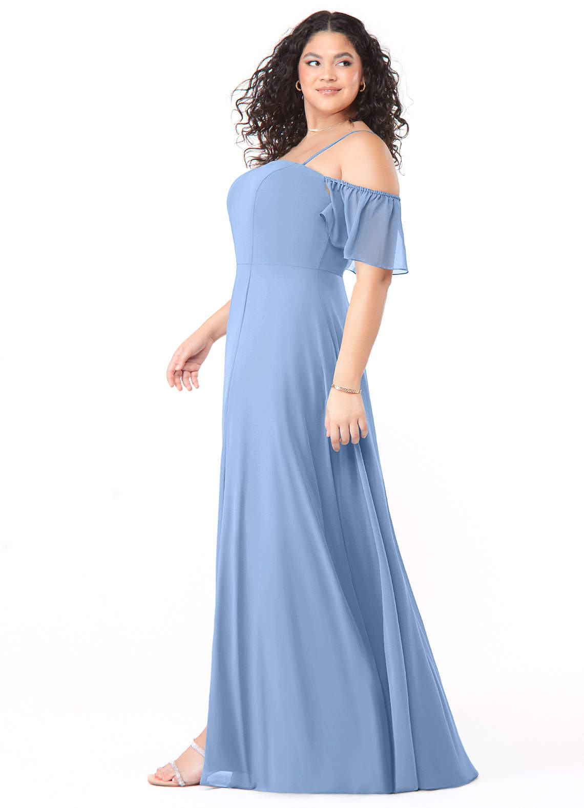 Steel Blue Azazie Sue Bridesmaid Dresses | Azazie