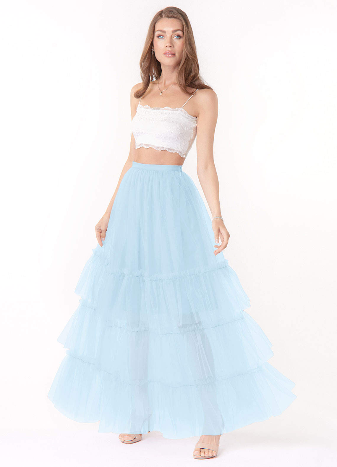 Sky Blue Azazie Elsye Separates | Azazie