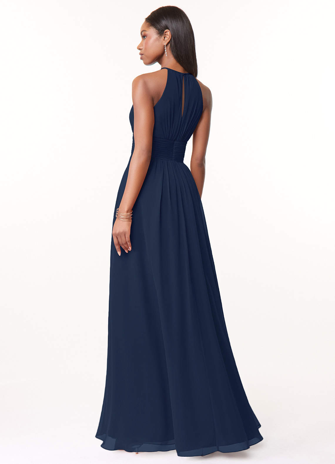 Dark Navy Bonnie Try-on Dress Sample Dress Bridesmaid Dresses | Azazie