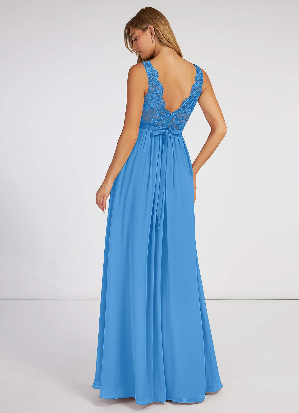 Azazie Elly Blue Jay Bridesmaid Dresses | Azazie