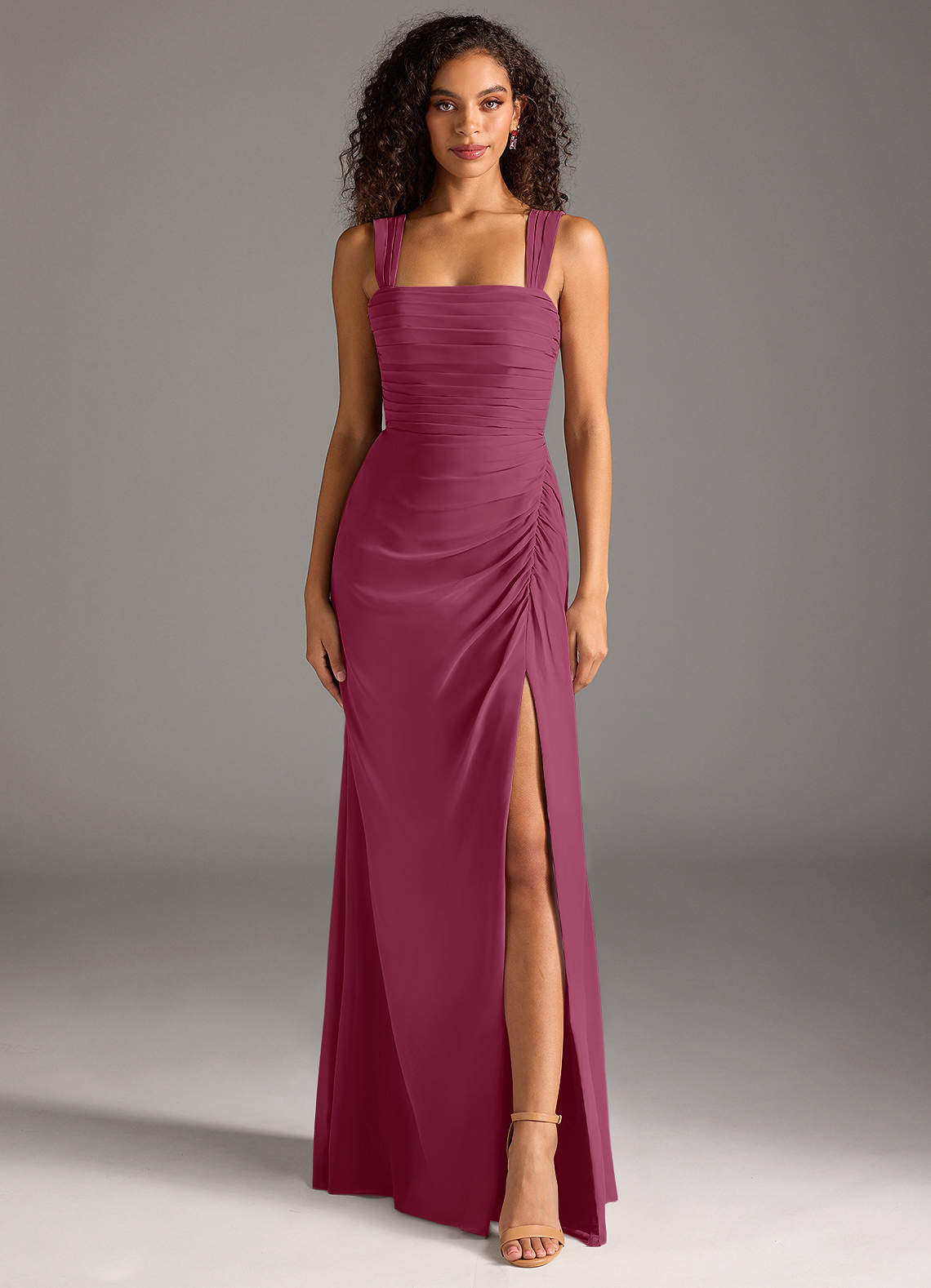 Azazie Jesaphine Mulberry Bridesmaid Dresses | Azazie