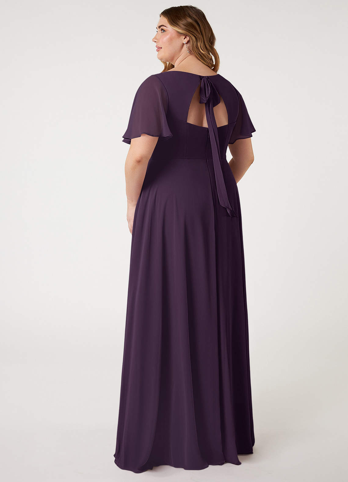 Plum Azazie Kimber Bridesmaid Dresses | Azazie