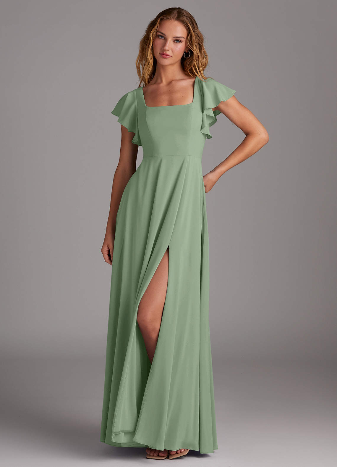 Azazie Bondi Matcha Bridesmaid Dresses | Azazie
