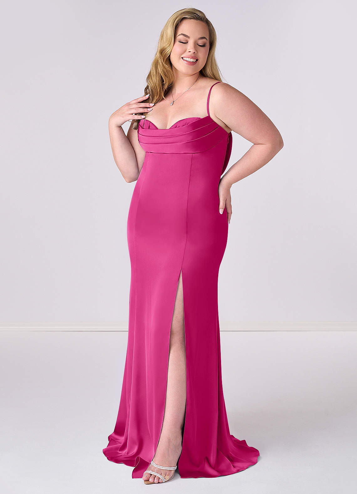 Barbie™ AZAZIE 1005 Barbie™ Pink Bridesmaid Dresses | Azazie