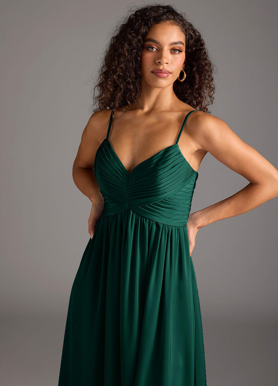Azazie Alia Emerald Bridesmaid Dresses | Azazie