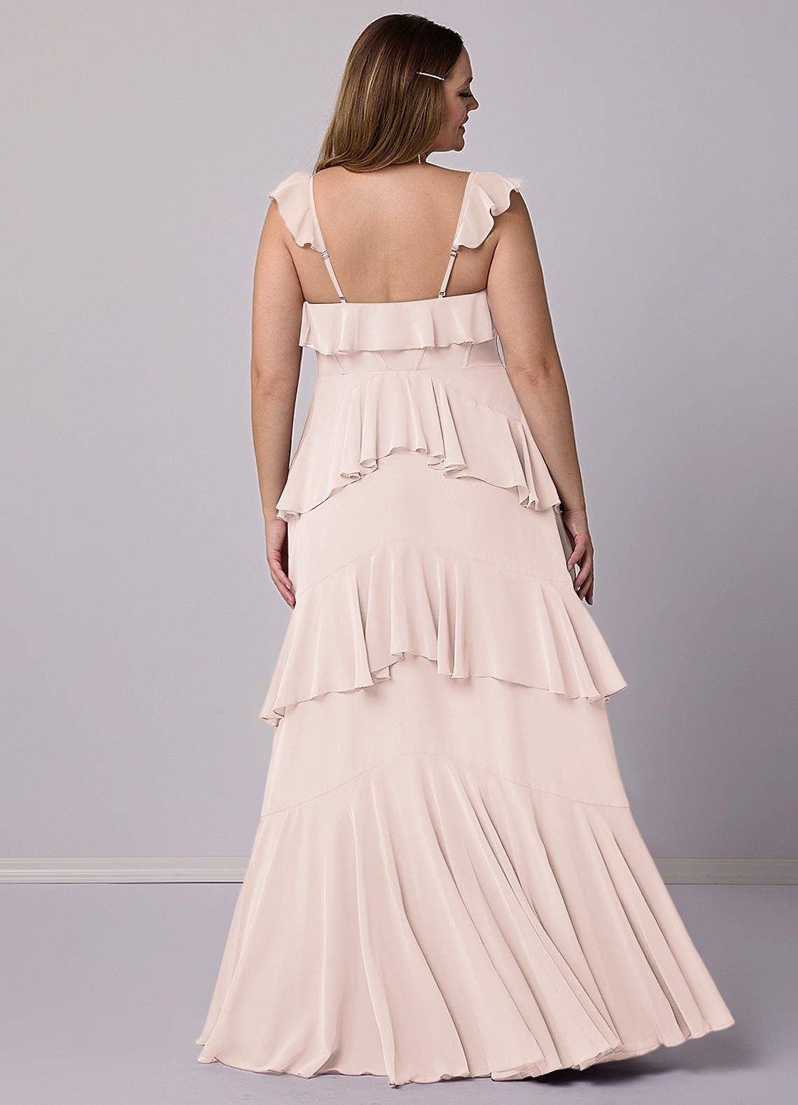 Barbie™ AZAZIE 1025 Rose Petal Bridesmaid Dresses | Azazie