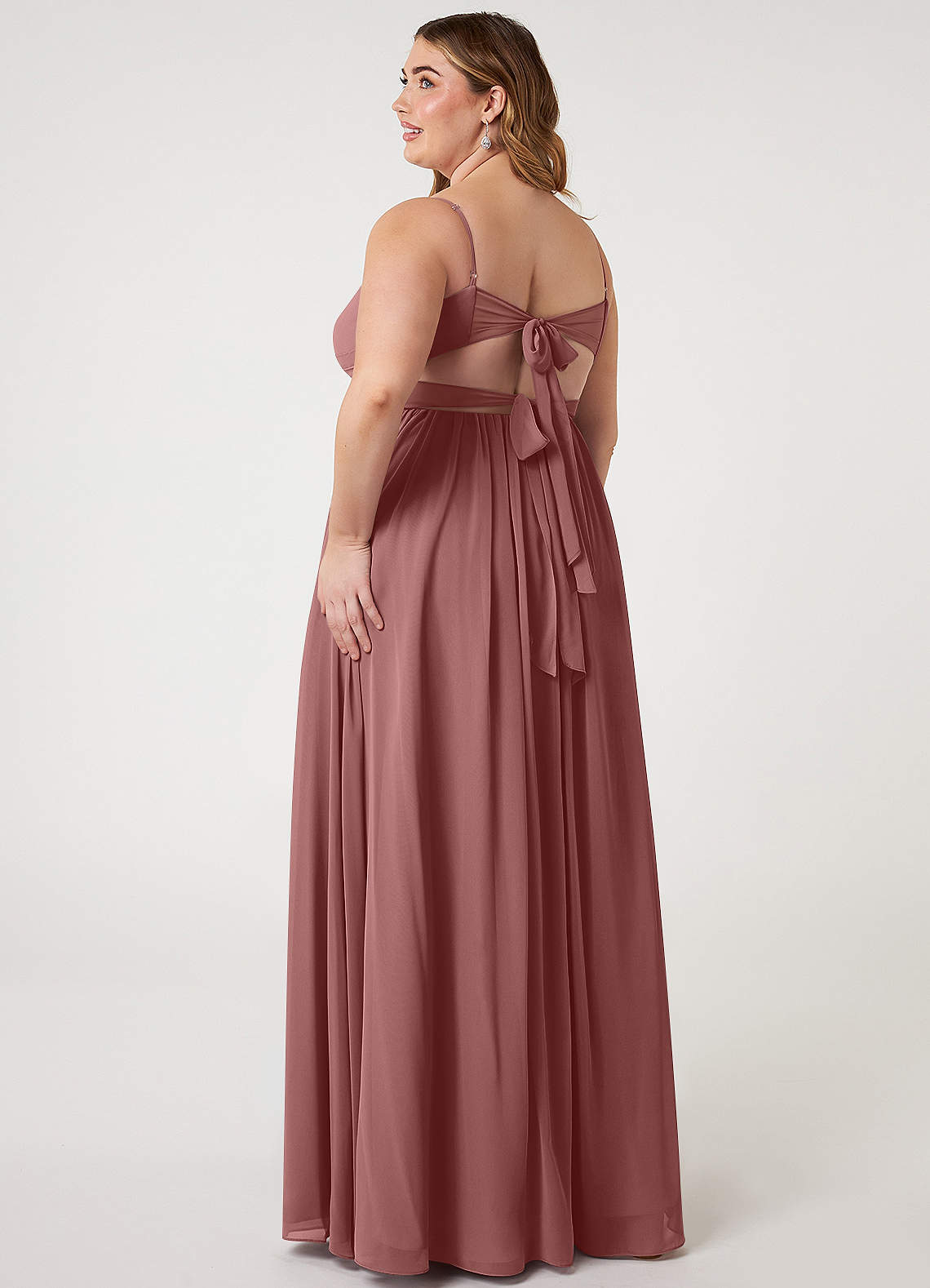 Desert Rose Azazie Zeya Bridesmaid Dresses | Azazie