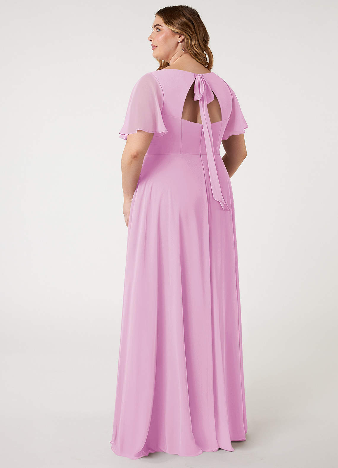 Candy Pink Azazie Kimber Bridesmaid Dresses | Azazie