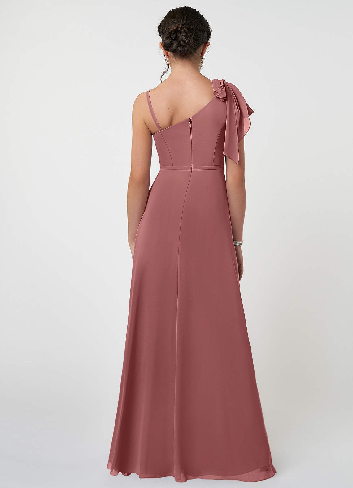 Amethyst Azazie Aidy JBD Junior Bridesmaid Dresses | Azazie