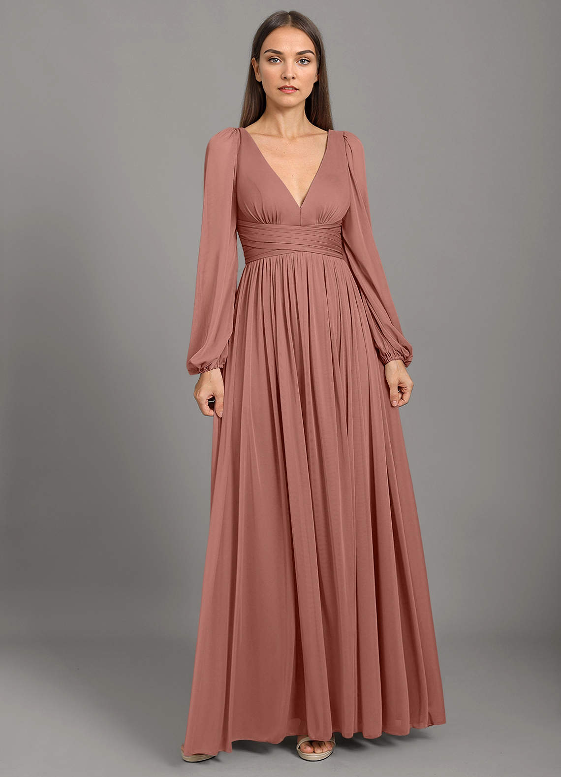 Azazie Norah Cedar Rose Bridesmaid Dresses | Azazie