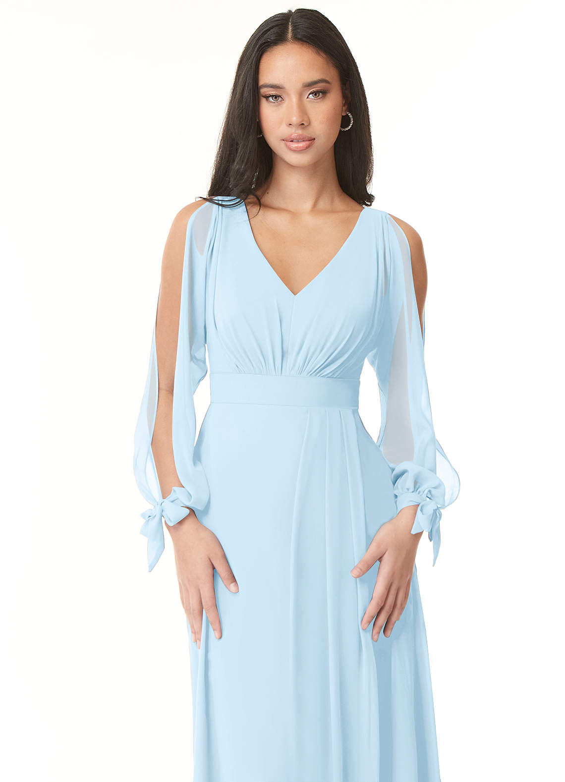 Azazie Matilda Sky Blue Bridesmaid Dresses | Azazie