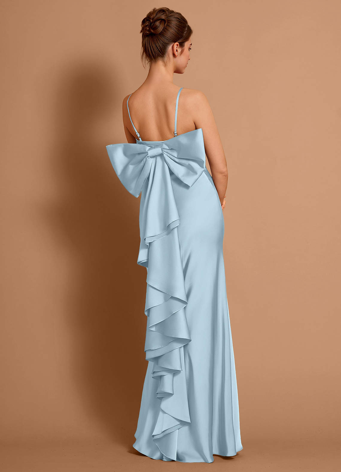 Aveline Sky Blue Maxi Dress | Azazie CA