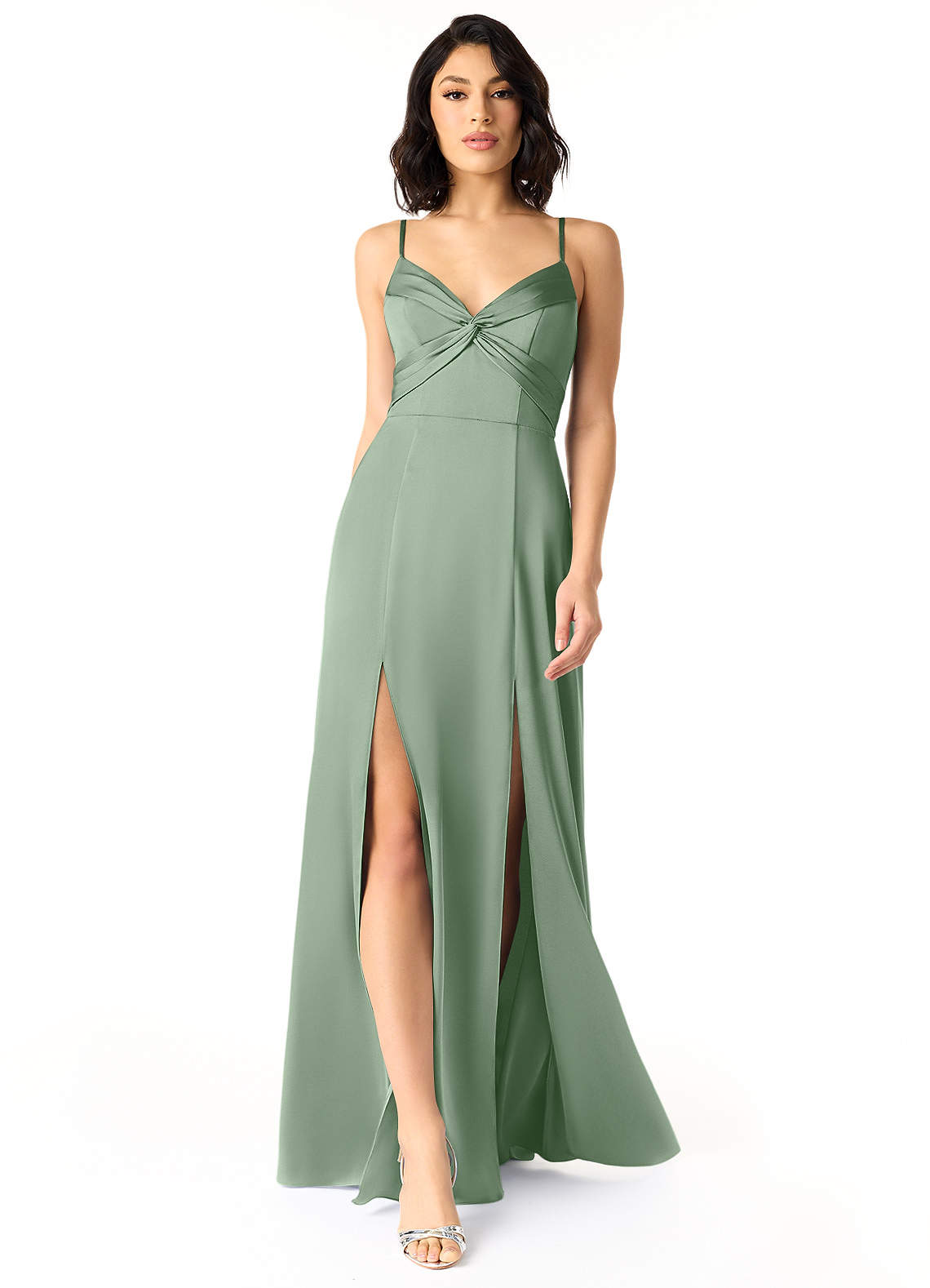 Matcha Azazie Vivi Bridesmaid Dresses | Azazie