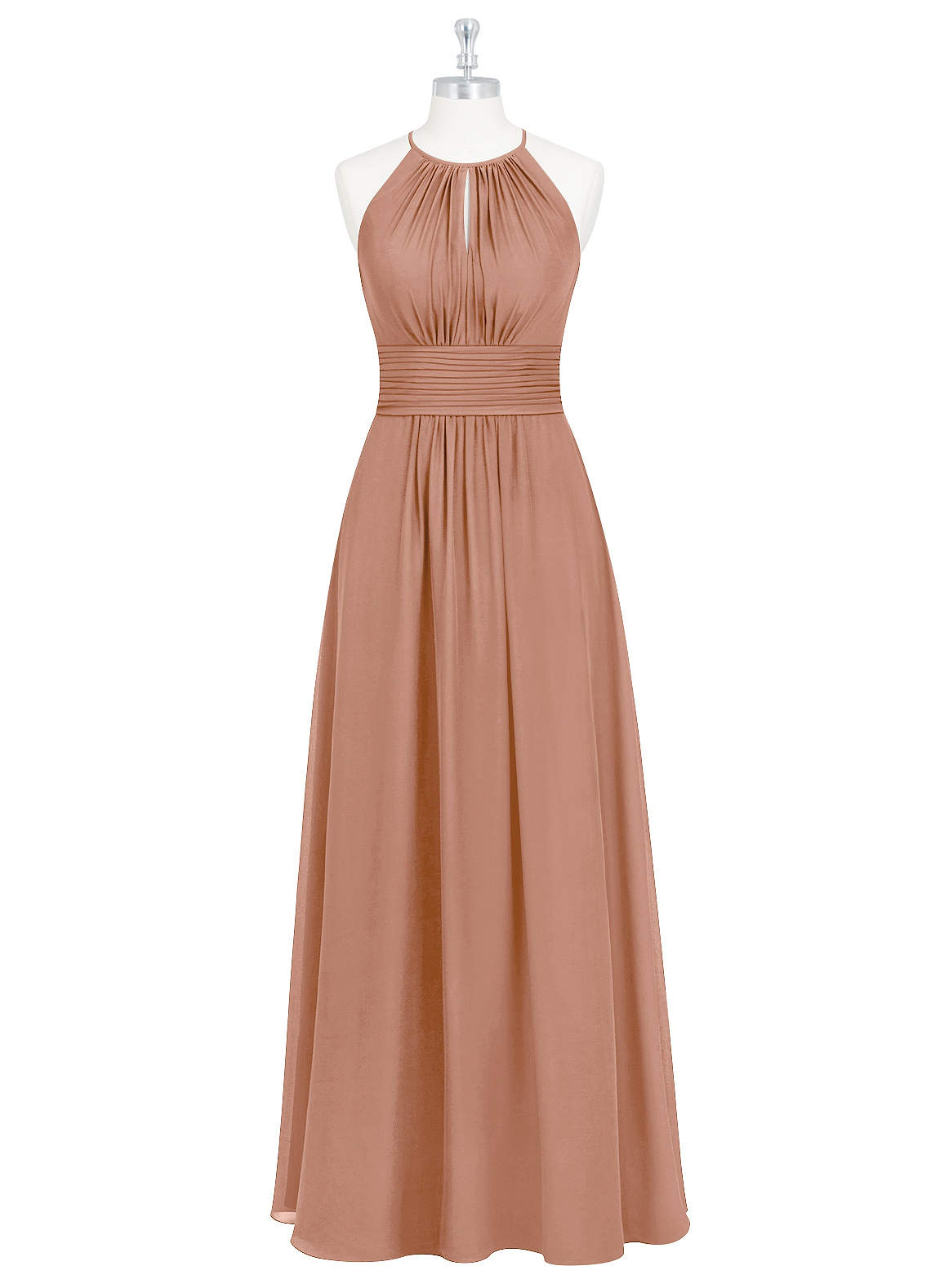 Champagne Rose Azazie Bonnie Bridesmaid Dresses | Azazie