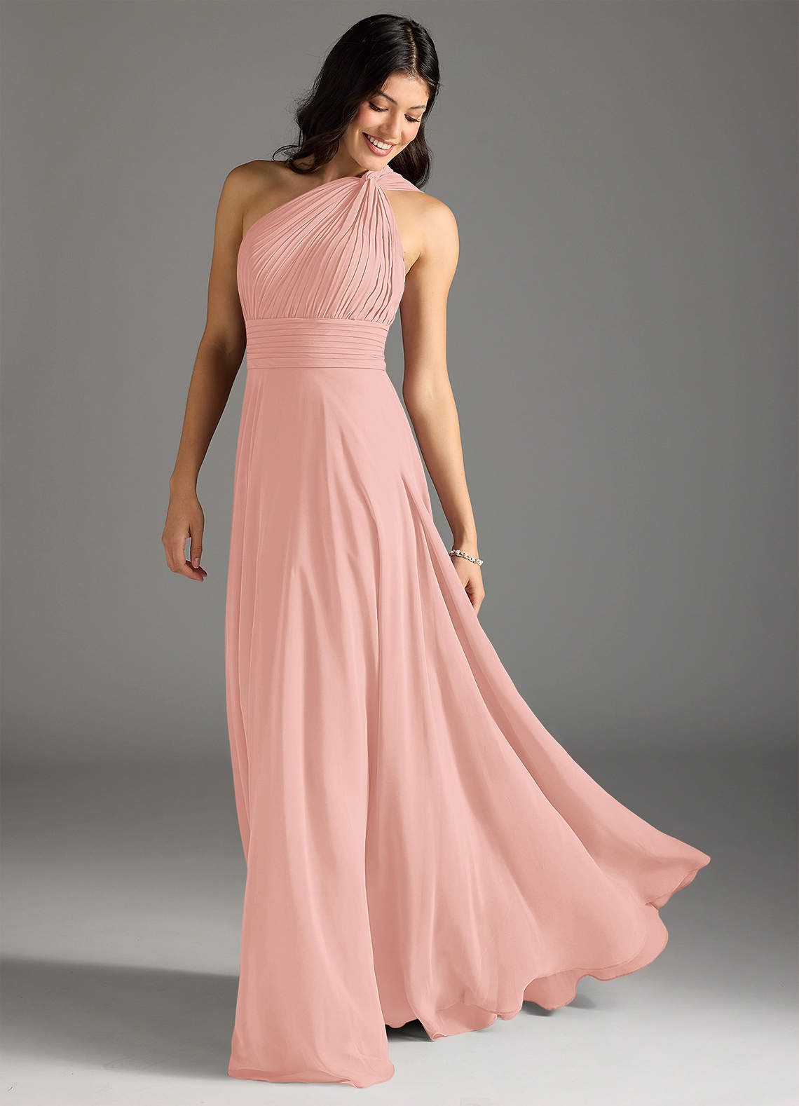 Azazie Charlize Rosette Bridesmaid Dresses | Azazie
