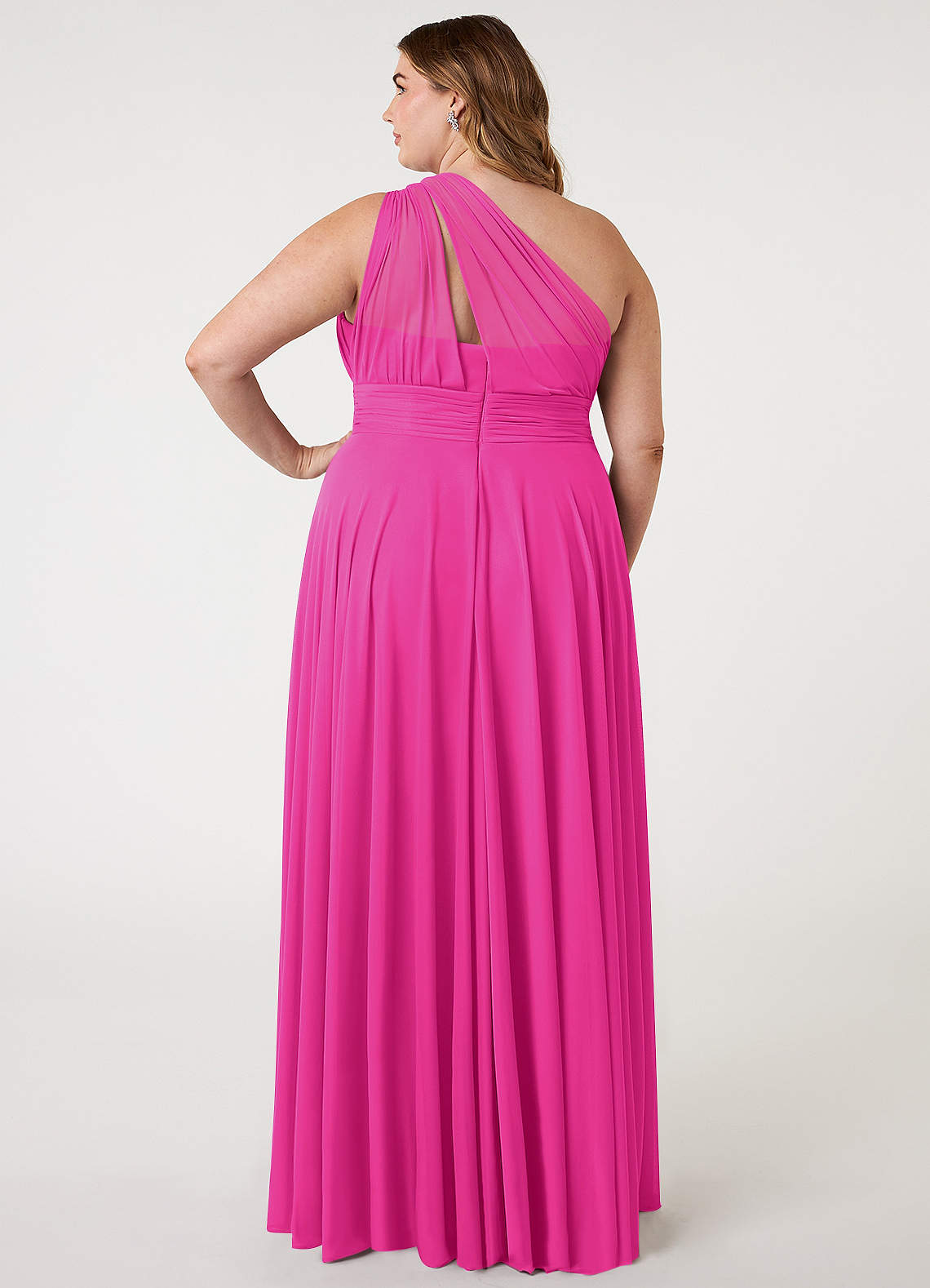 Azazie Charlize Fuchsia Bridesmaid Dresses | Azazie